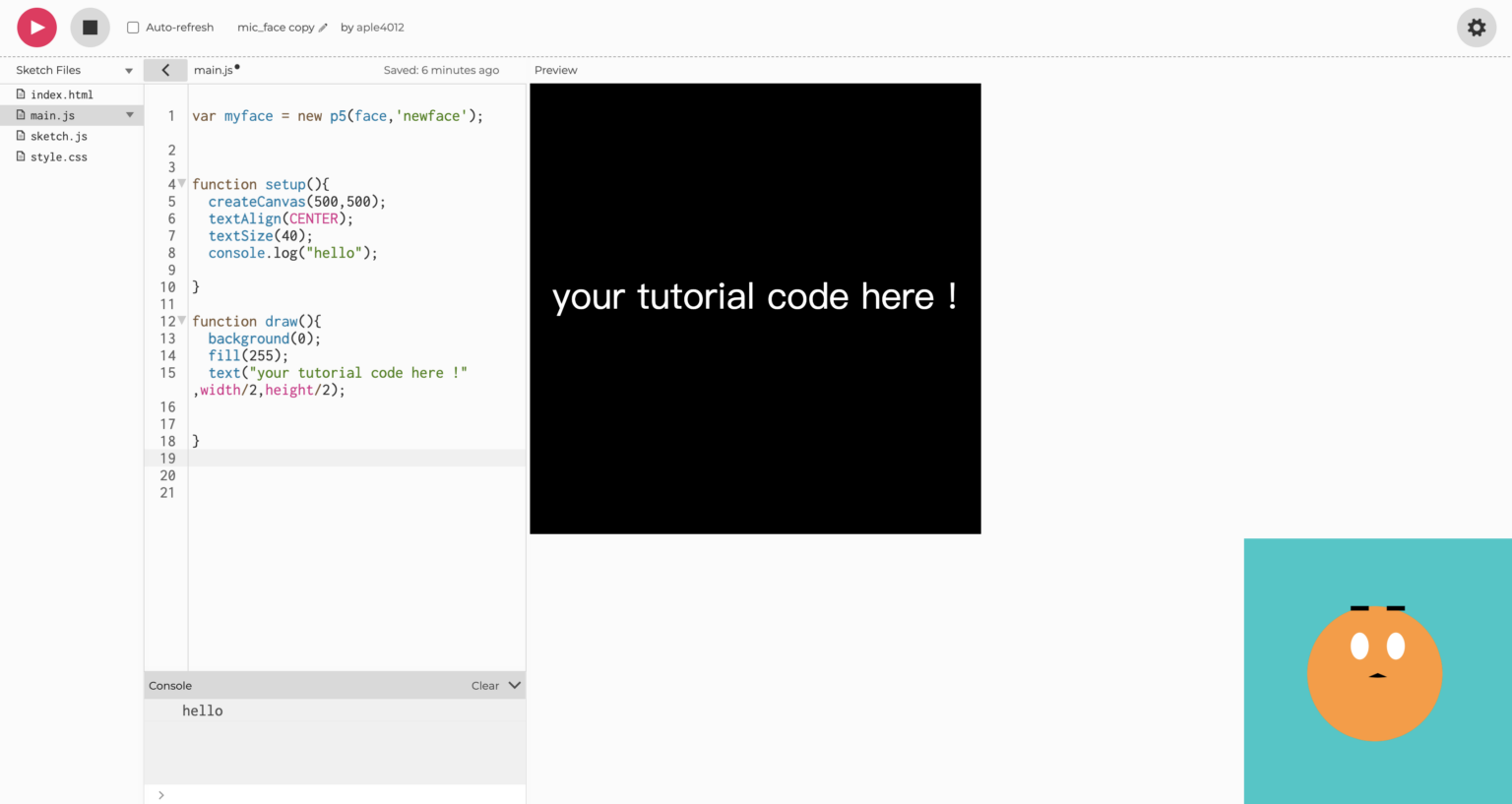 用p5.js 和 Tone.js 造一個虛擬Coding 化身 —— 給害羞的人的Coding Stream簡易虛擬替身 | 融聲創意 Zone Sound Creative